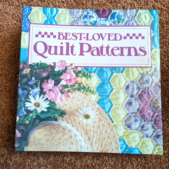 Vintage | Office | Best Loved Quilt Patterns Binder Book Oxmoor House ...
